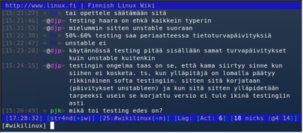 Irssi – Linux.fi